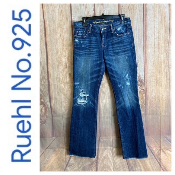 Ruehl No.925 | Jeans | Ruehl No 925 Premium Jean Distressed Bootcut ...